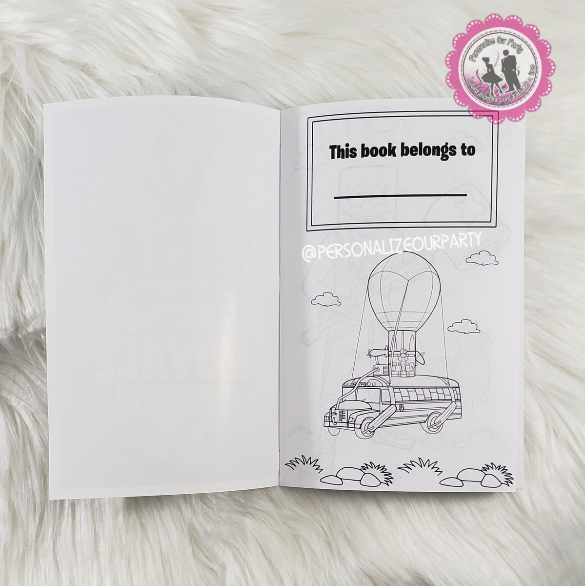 1 dozen Fortnite inspired coloring books-crayons included with every b ...