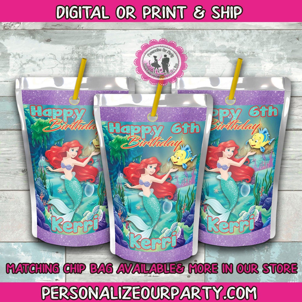Ariel Printable Labels