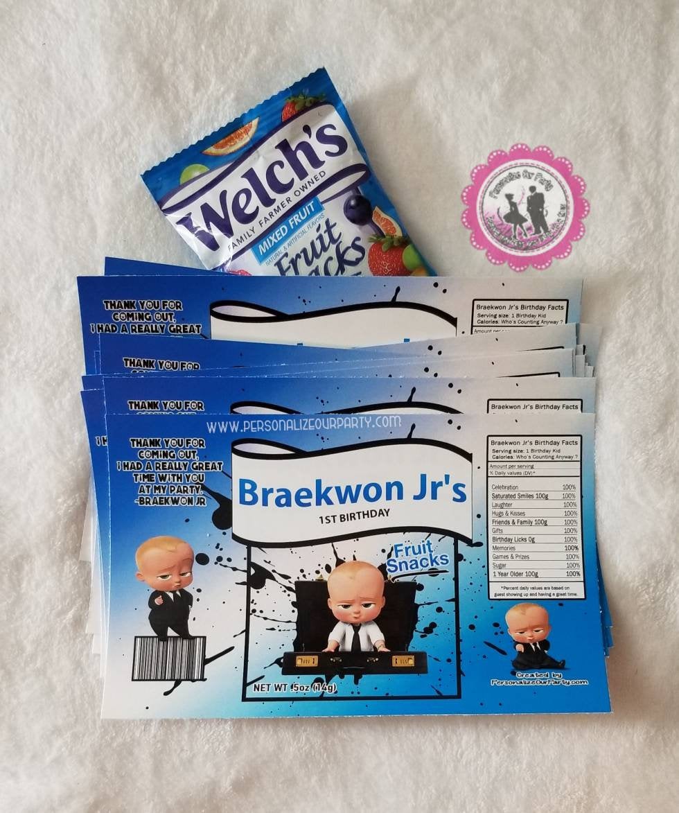 original boss baby boy fruit snack wrapper-digital-printed-boss baby b ...
